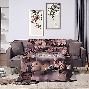 Christmas Flannel Fleece Blanket 50x40in Throw Blanket,Halloween Blanket, Ultra-Soft Lightweight Microfiber Plush Bed Blanket Queen Size for Bed, Sofa, Couch, Travel Blanket,50inchx40inch