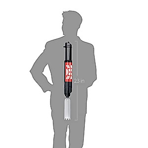 NICREW Automatic Gravel Cleaner, Electric Aquarium Vacuum Cleaner, 2 in 1 Sludge Extractor for Medium and Large Tanks