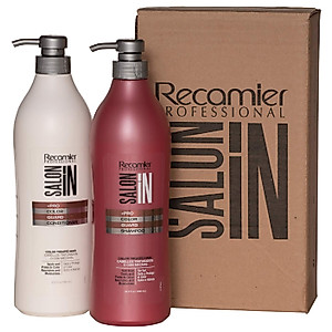 RECAMIER Salt Free Shampoo and Color Guard Conditioner Set | Champu y Acondicionador 33.3 OZ