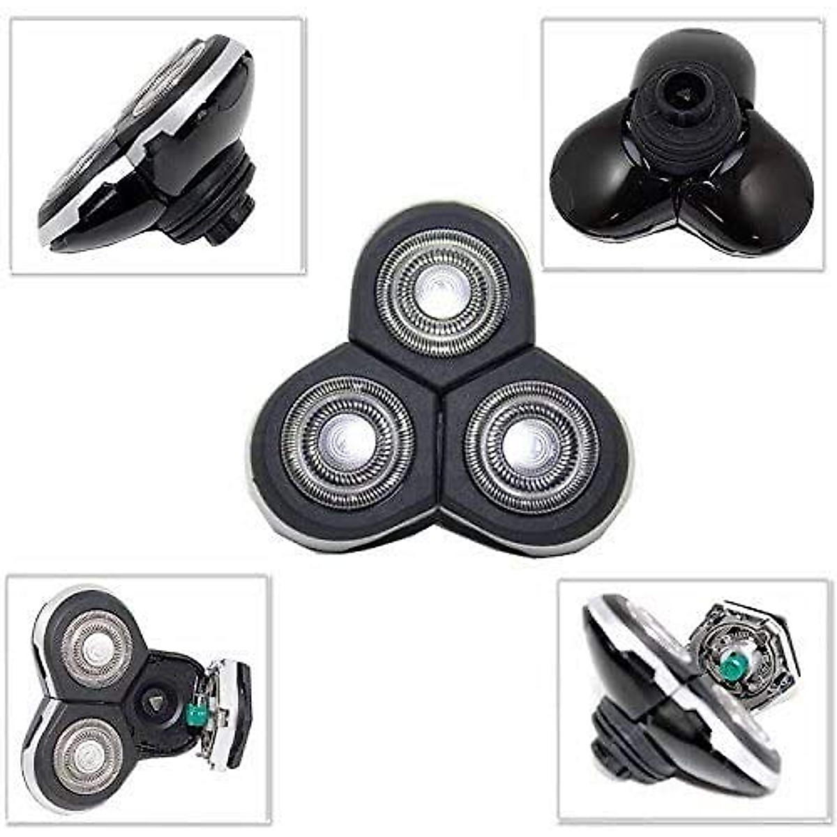 PaddSun Replacement Shaver Head for RQ11 RQ12 Sensotouch 3D 1260X 1280X 1290X RQ1180 1160X 1150X Arcitec Razor Shaving Unit Triple 3D