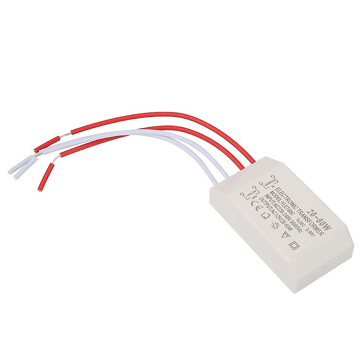Electronic Transformer 220V to AC 12V Buck Transformer Voltage Converter 20-60W Smart power Driver Full Power