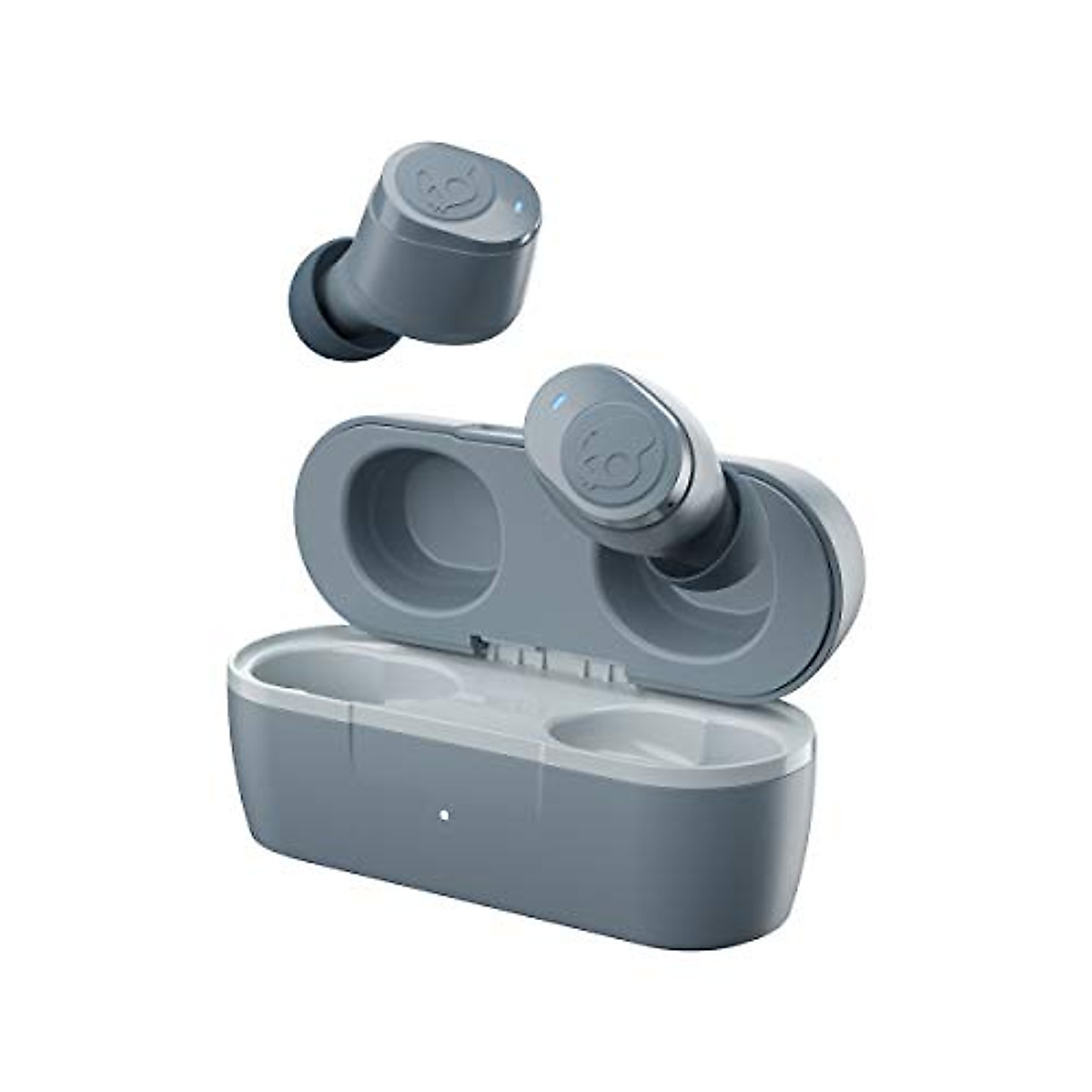 Skullcandy Jib True In-Ear Wireless Earbuds, 22 Hr Battery, Microphone, Works with iPhone Android and Bluetooth Devices - Chill Grey