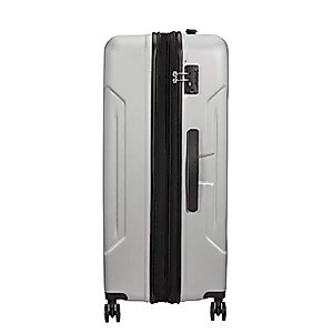 AMERICAN TOURISTER Unisex_Adult Koffer & Trolleys, Silver, L (78 cm-120 L)