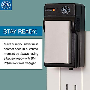 BM Premium 2-Pack of EN-EL5 Batteries and Battery Charger for Nikon Coolpix P80, P90, P100, P500, P510, P520, P530 Digital Camera