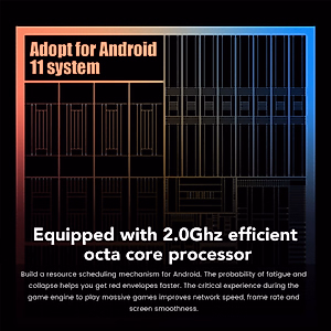 10.1 Inch Tablet for Android11, 4G Network Phone Call, 5G 2.4G WiFi Tablet PC, Octa Core 6G RAM 128G ROM, 8000mAh Battery, with Dual SIM Card Slot, Gifts for Kids (Gold)