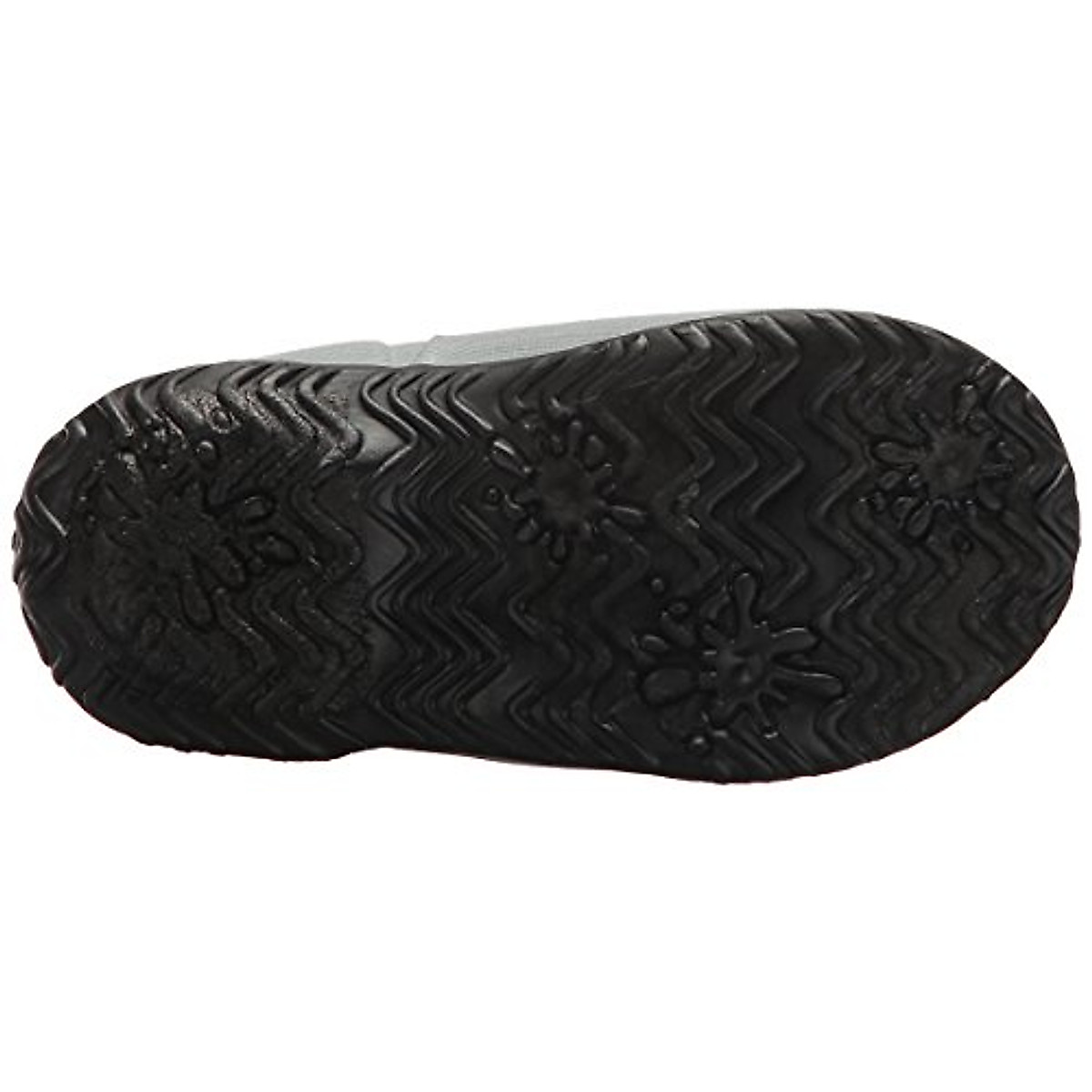 Bogs Kids' Skipper Waterproof Rubber Rain Boot for Boys and Girls,Solid Gray,13 M US Little Kid