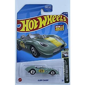 Hot Wheels - Glory Chaser - Retro Racer 7/10 [Teal] 123/250
