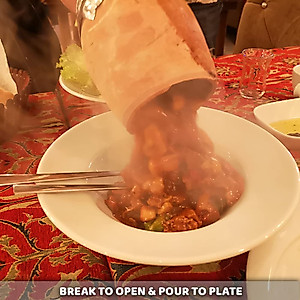 Handmade Clay Pot for Testi Kebab, Unglazed Earthenware Pot for Cooking, Clay Cooking Pots, Authentic Cappadocia Kebab Tandoori (Large 10 in)