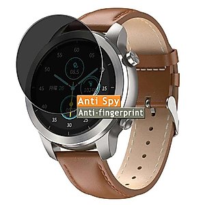 Vaxson Privacy Screen Protector, compatible with YAMAZEN CHRONOWEAR 2 QSW-02H Anti Spy Film Protectors Sticker [ Not Tempered Glass ]