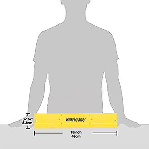 HURRICANE 18 Inch Folding Tool, Sheet Metal Bending Tool for HVAC, Bending and Forming Metal