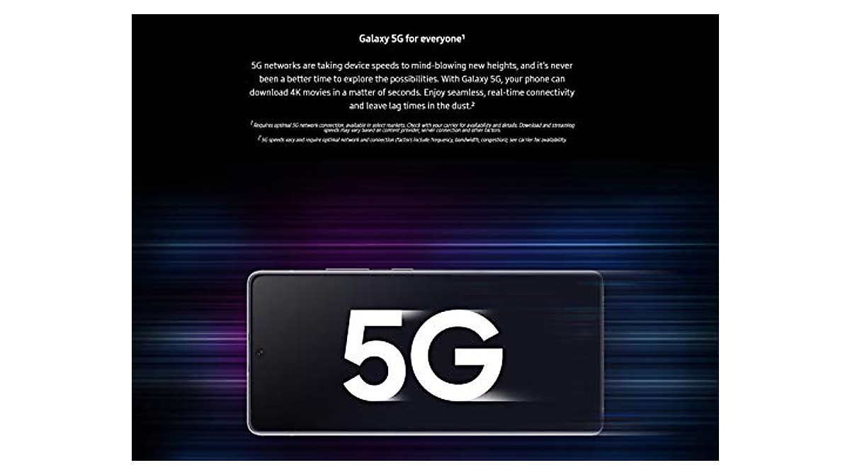 Samsung Galaxy A71 5G (128GB, 6GB) 6.7" AMOLED+, Snapdragon 765G, 4500mAh Battery, Global 5G ...