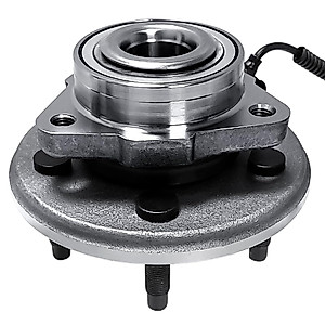 MotorbyMotor 515078 Front Wheel Bearing and Hub Assbmely with 5 Lugs w/ABS Fits for 06-10 Ford Explorer, 07-10 Ford Explorer Sport Trac, 06-10 Mercury Mountaineer Hub Bearing (All Models)