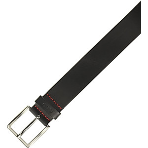 HUGO Boss Men's Gionios Italian Belt Accessory, New black, 110