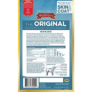 The Missing Link Ultimate Skin & Coat Dog Supplement, 1-Pound, (Pack of 2)
