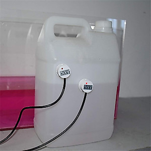Taidacent Non-Contact Liquid Level Sensor Externally Attached Liquid Induction Level Switch Water Level Switch (NPN Output(5-12V))