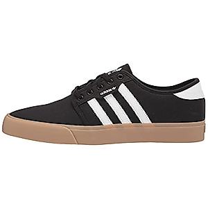 adidas Originals Men's Seeley XT Sneaker, Black/White/Gum, 9.5