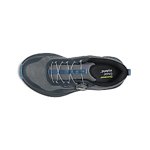 Icebug Womens Haze RB9X GTX Trail Hiking Shoe with Traction Sole, Ash/Steelblue, L07.5