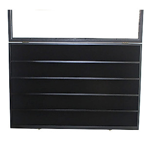 Large 55 Sleeved Sports Card Display Case for Football Baseball Basketball Hockey Comic Trading Cards Picture Cards in Sleeves, NOT for Graded Cards Holders