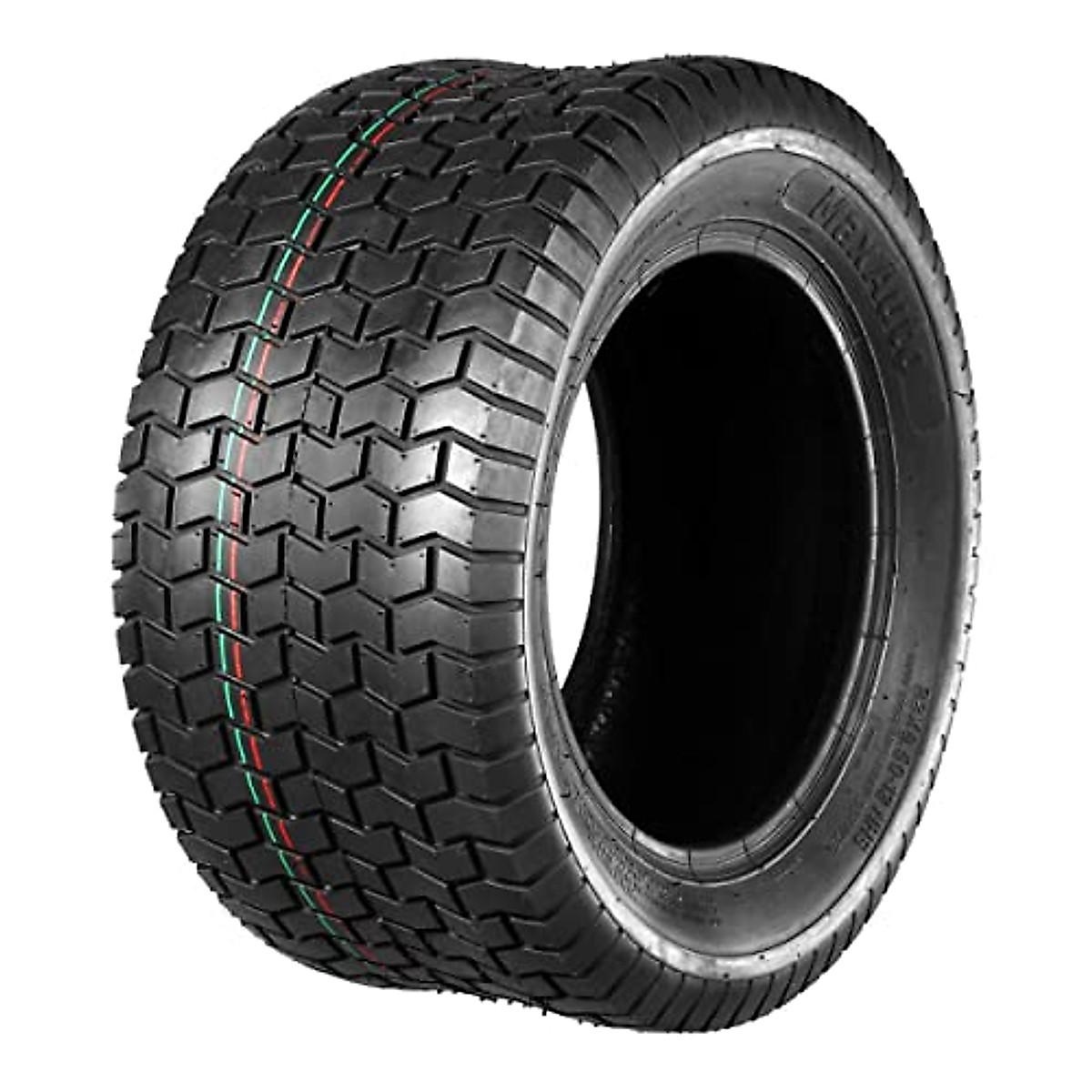 MaxAuto 22X9.50-12 Lawn Mower Tires, 22x9.5-12 Lawn Garden Tractor Tires, 22x9.5x12 Turf Tire, 4PR Tubeless, 1290lbs Capacity, Set of 2