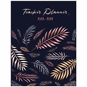 Teacher Planner UK 2023 2024: UK calendar - Review your daily priorities at the beginning of each day