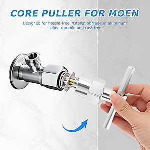 Kakalote 104421 Cartridge Puller Removal Tool, Replacement Cartridge Fit for Moen 1200 1222 1225 Single Handle Cartridges, Bathtub Shower Valve Parts Plumbing Cartridge Removal Tool