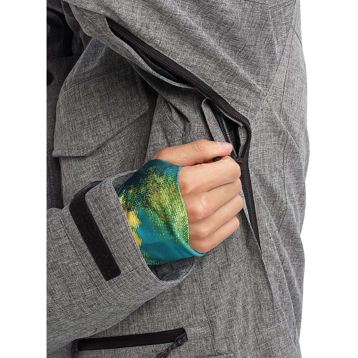 Burton Mens Covert Jacket, Bog Heather New, Small