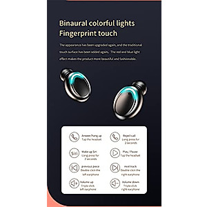 Fiudx Earbuds Bluetooth Wireless Headphones - Touch Control Bluetooth 5.0 Stereo in Ear Mini Earbuds Christmas Birthday Present Gift for Kids Adults