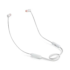 JBL TUNE 110BT - In-Ear Wireless Bluetooth Headphone - White (Renewed)