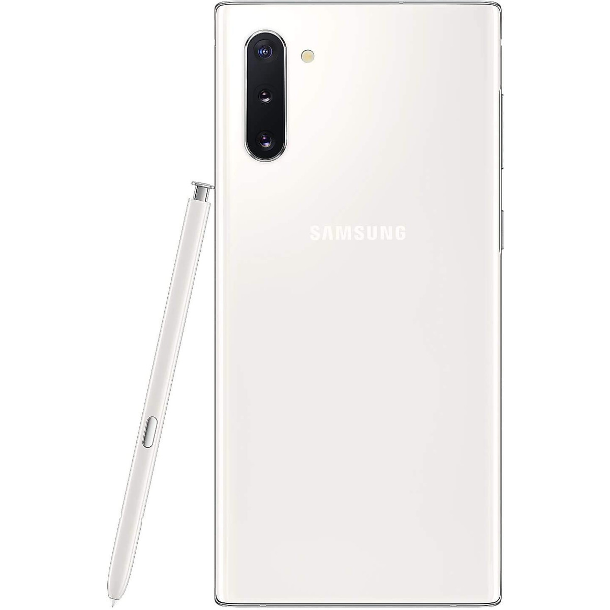 SAMSUNG Galaxy Note 10 (256GB, 8GB) 6.3" AMOLED, IP68 Water Resistant, Snapdragon 855, 4G LTE Fully Unlocked (T-Mobile, Verizon, Global) N970U (w/Wireless Charging Pad, Aura White)