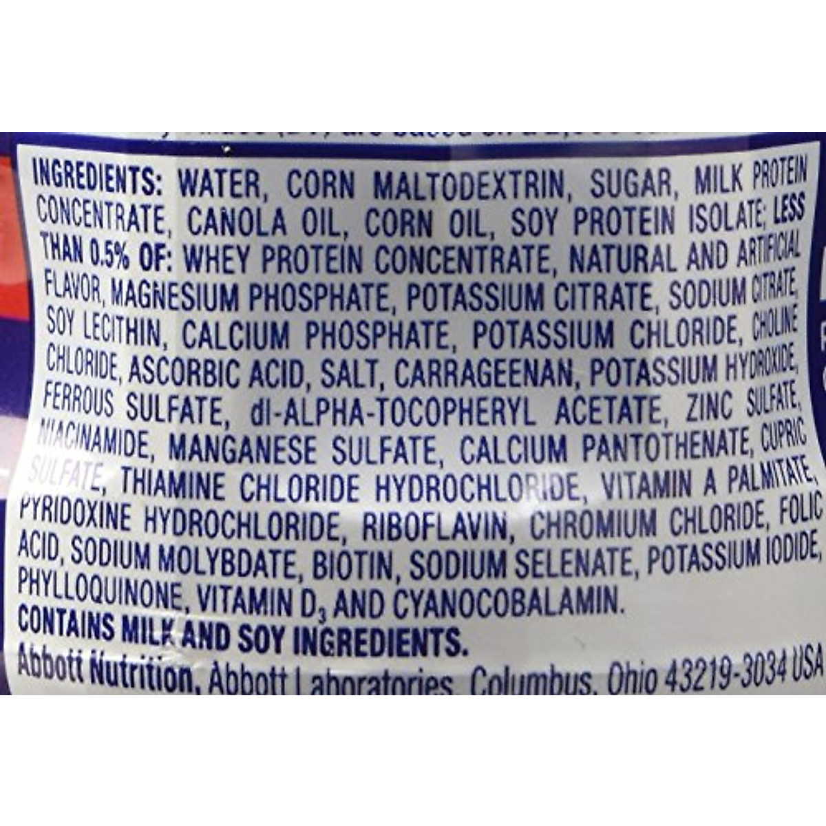 Ensure Plus Nutrition Shake, 8 FL Oz each, 30 Count