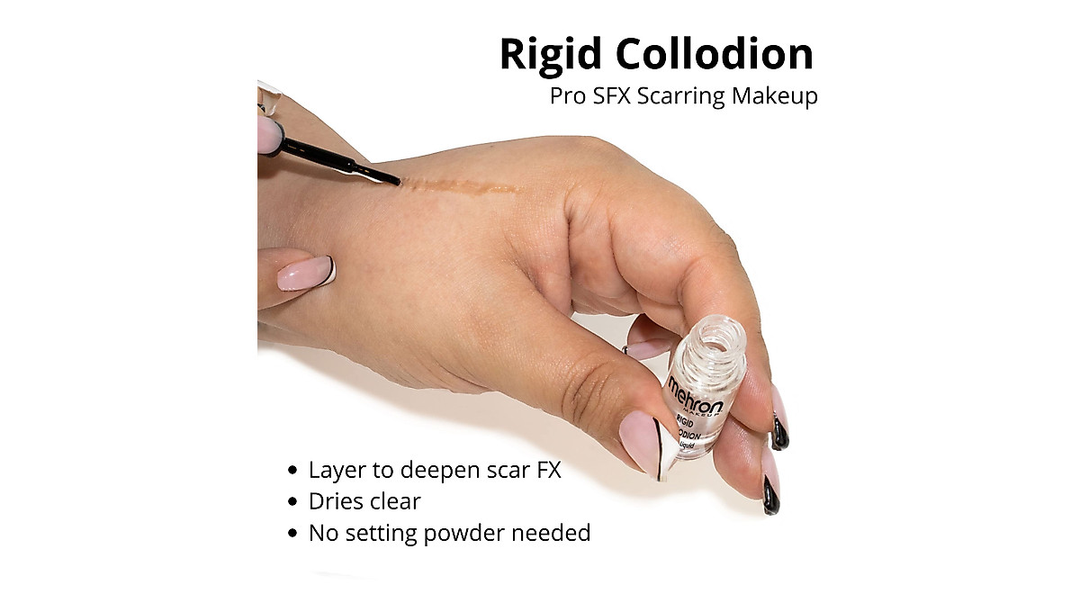 Mehron Rigid Collodion Scar Liquid for Realistic Special Effects