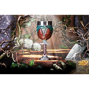 Nemesis Now Lord of the Rings Goblet - Hand-Painted Themed Drinkware, Perfect Collectible for LOTR Fans and Enthusiasts - Frodo