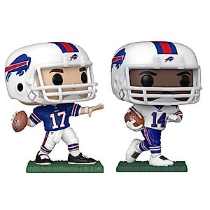 Josh Allen/Stefon Diggs (Buffalo Bills) NFL Funko Pop! Combo (2)