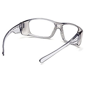 Pyramex Emerge Full Reader Safety Glasses SG7910D15 (3 Pair) (+1.5 Lens, Gray Frame/Clear Lens)