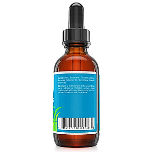 Pure Plant-Based Squalane Oil Boosted with Most Advanced & Stable Vitamin C - Organic ECOCERT / USDA Certified Squalane Derived from Sugarcane - Best Moisturizer For Face, Body & Skin - 1 oz / 30 ml