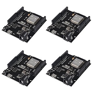 4Pcs ESP32 ESP-32 WiFi Bluetooth D1 Board Module CH340 Development Board 4MB Flash with Micro USB