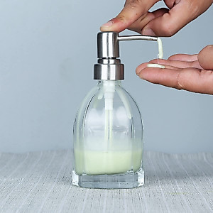 Cabilock Hand Soap Bottle Pump Liquid Bottle Dispenser for Shampoo Essential Oil Blends