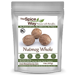 The Spice Way Nutmeg Whole - (4 oz)