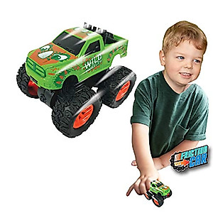 Deluxebase - Wild Wheelz-Dino Motor Vehicles, Multicolor (47418)