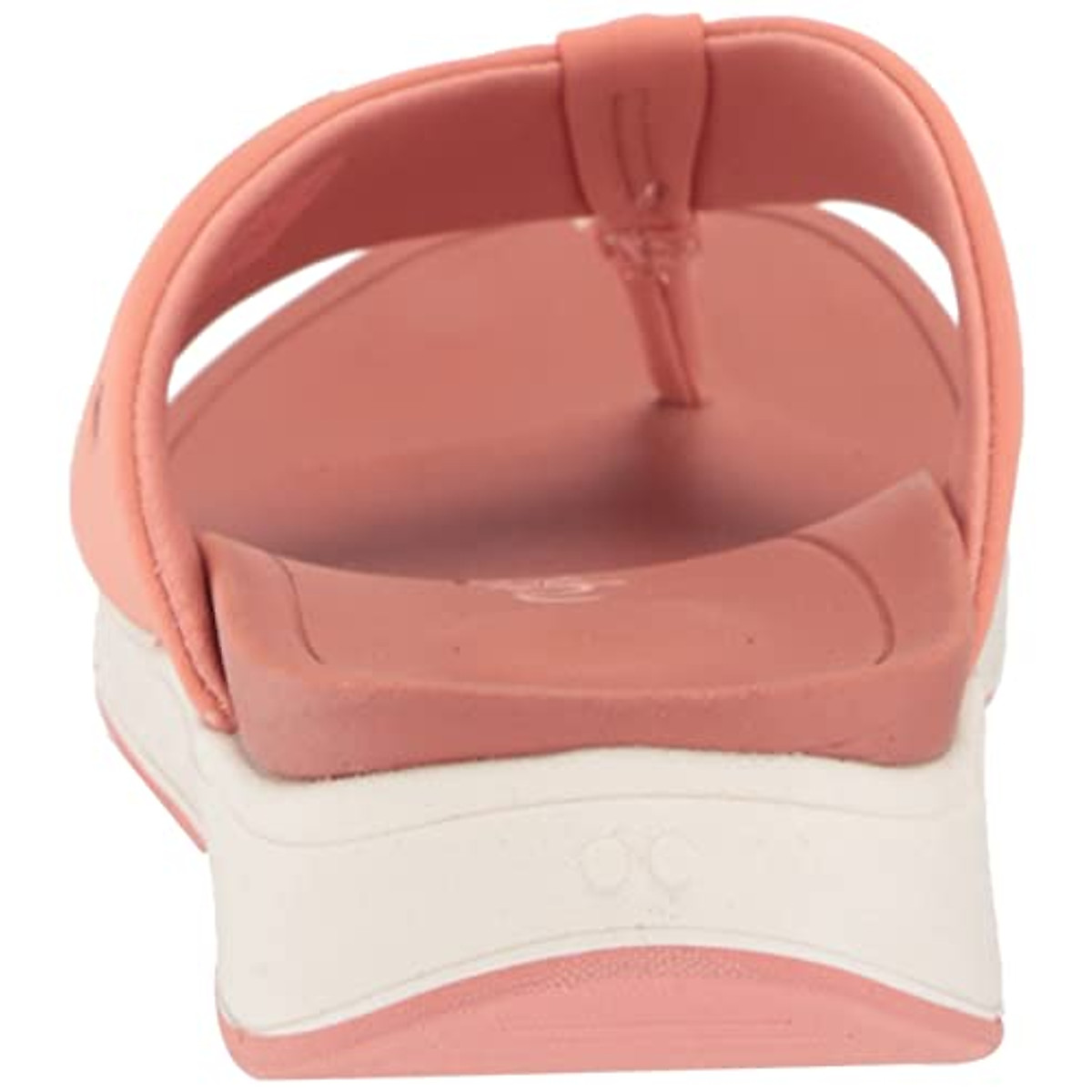 Ryka Women's Timid Thong Sandal Clay Pink 8 W