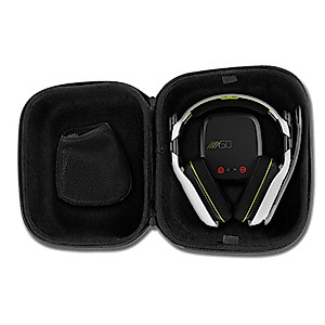 CASEMATIX Travel Case Bag Compatible with Astro A50 Gaming Headset and More fits Wired or Wireless Headphones and Accessories - Includes Case Only