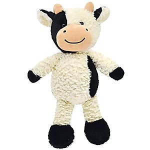 HWD 13'' Soft Cow Plush Dolls Stuffed Animals Toys Gifts for Kids, Toddler, Birthday, Valentines, Christmas (Standing)