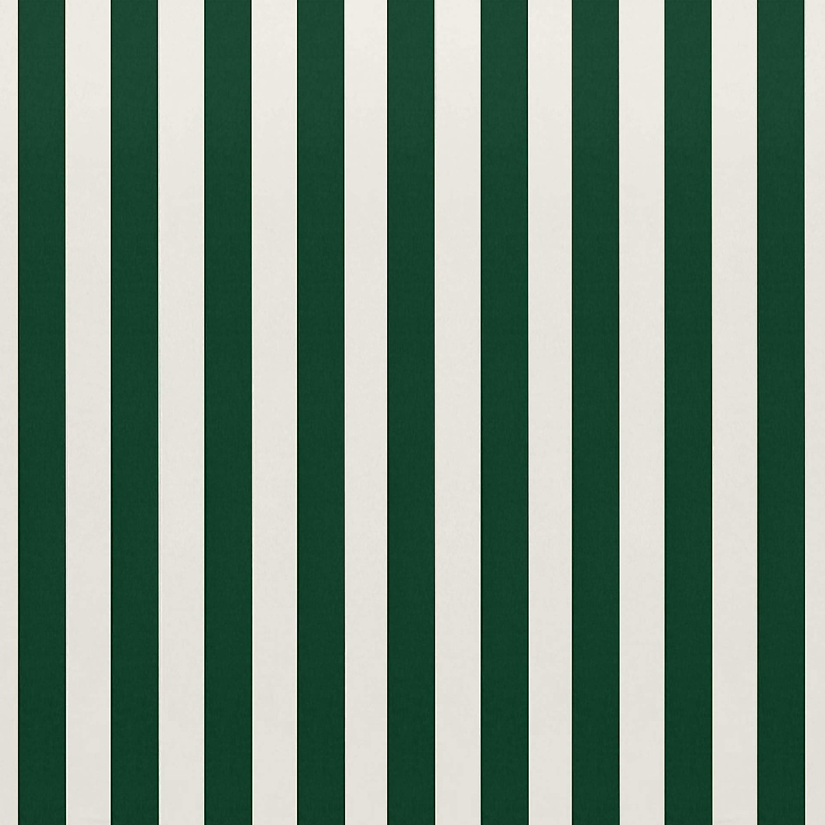 RSH DECOR: Tufted U-Shape Wicker Seat Cushions Set of 2 | 19” x 19” | All-Weather Spun Fabric | Water-Resistant | Outdoor Chair Cushions for Patio Furniture | Hunter Green & White Stripe