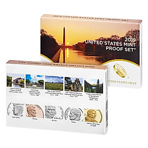 2019 S 10 Coin Clad Proof Set in OGP with CoA Proof