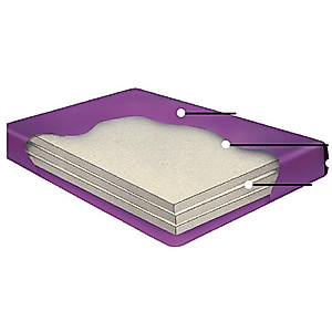 80% WAVELESS WATERBED Mattress (California King 72x84 Tranquil3)
