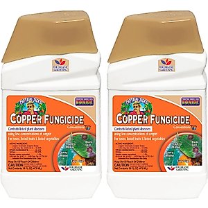 Bonide Captain Jack Copper Fungicide 16 oz Concentrated Plant Disease Control Solution for Organic Gardening (Pack of 2)