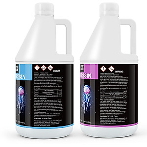 LET'S RESIN Epoxy Resin Kit,1 Gallon Bubble Free & Crystal Clear Epoxy Resin, Table Top Epoxy Resin for Coating, Casting, DIY, Bar Top, River Tables, Resin Art, Wood