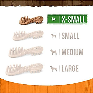 Merrick Fresh Kisses Natural Dental Chews, Treats Infused with Pumpkin and Cinnamon for Tiny Dogs 5-15 Lbs - 2 lb. Box