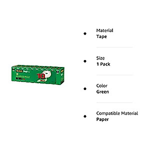 Scotch 810 Magic Tape Refill 10 Pk