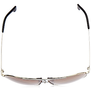 Carrera unisex adult Carrera 1005/S Sunglasses, White Gold/Brown Gradient, 66mm 9mm US